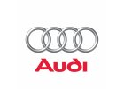 Audi hood and trunk emblems and lettering